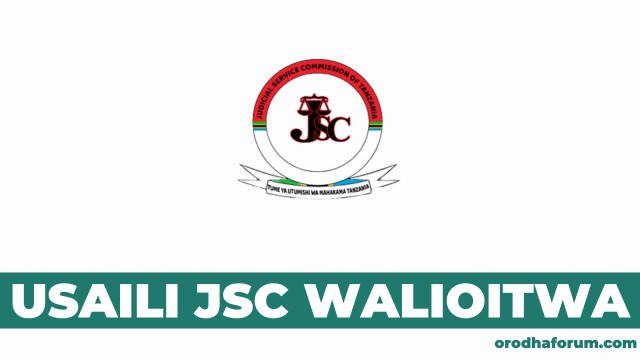 Orodha ya Walioitwa kwenye Usaili Tume ya Mahakama 2025-26 PDF